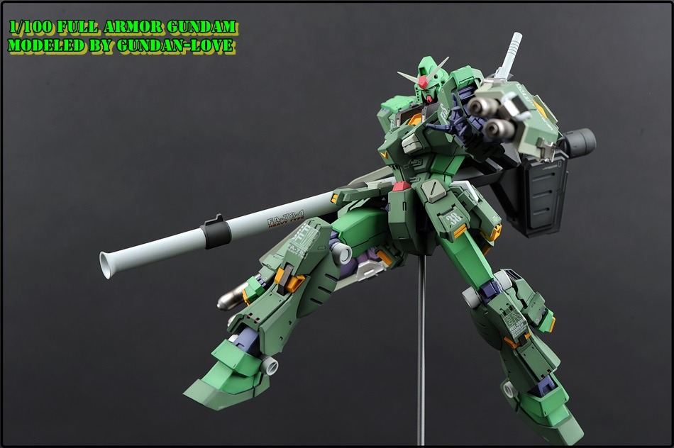 GUNDAM GUY: 1/100 Full Armor Gundam - Painted Build