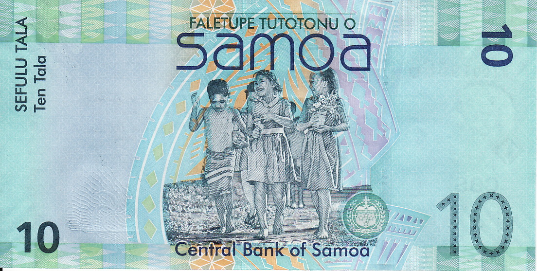 Samoa 10 Tala | Beauty 'n Special Notes