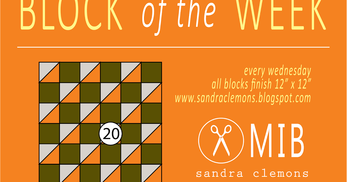 Sandra Clemons: Block of the Week 20