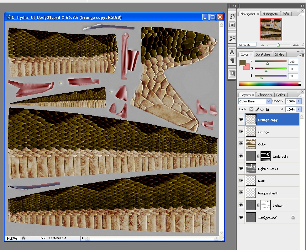 Easy Diffuse Mapping from Normal or Height Maps