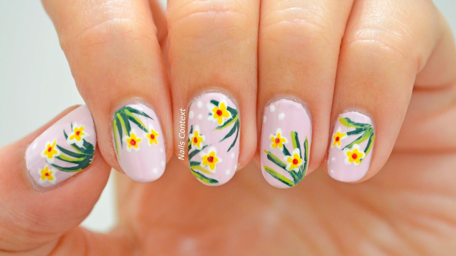 Nails Context: Flower Fields