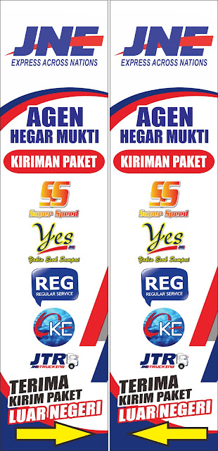 CONTOH BANNER ARAH JNE - Agen87