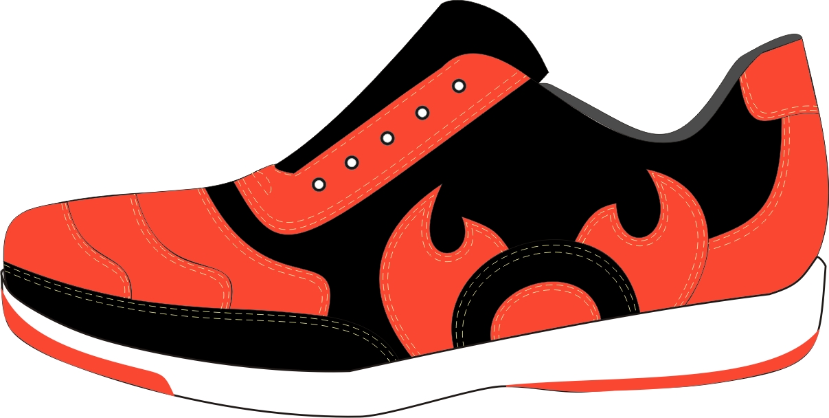 rosacintamati: Desain sepatu sport dengan konsep lobster