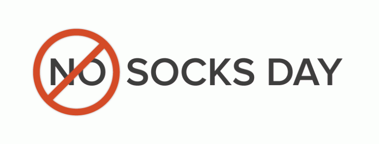 No Socks Day Boycott - Outnumbered 3 to 1