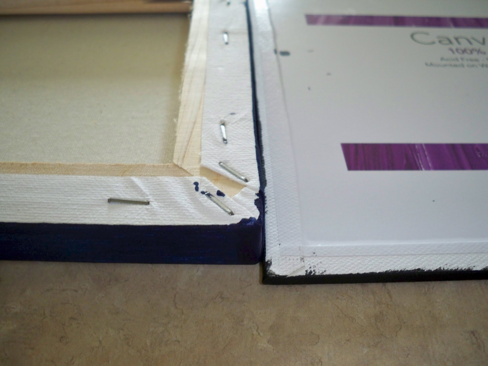 Giggly Gumdrops: Regular Canvas VS. Flat Canvas