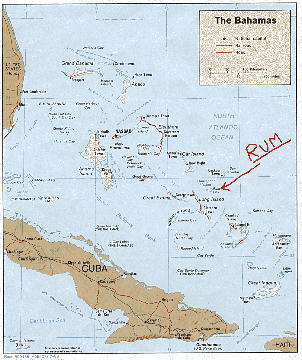 We Live in Rum Cay: Where is Rum Cay?