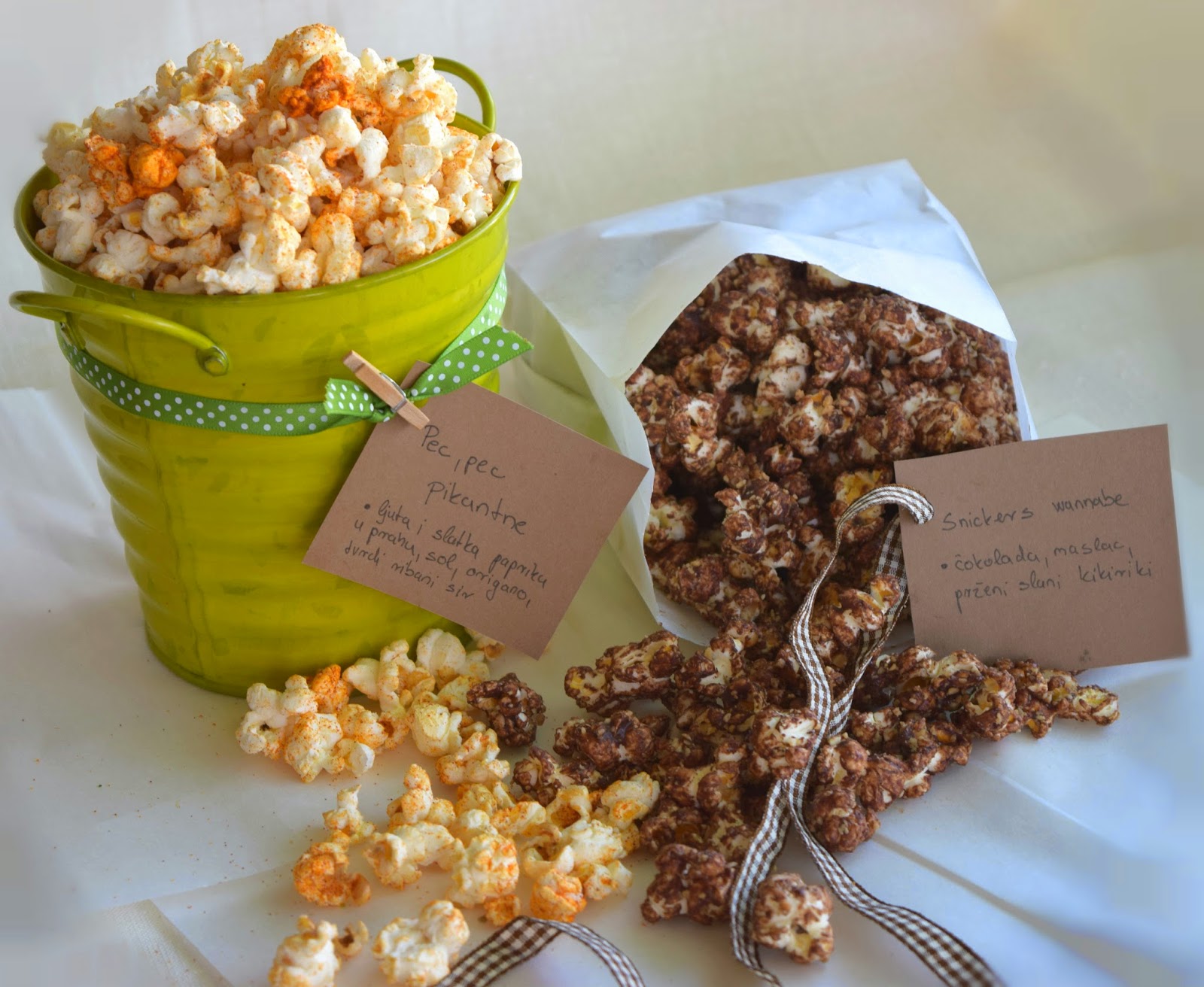 Hrana i veselje : Feel good / Pikantne i slatke kokice