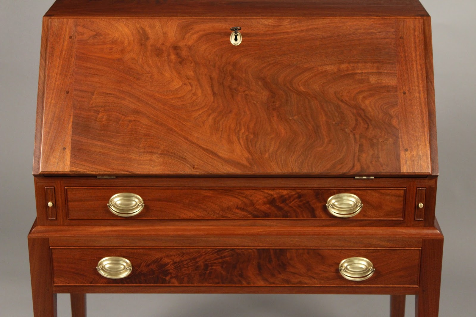 Doucette and Wolfe Fine Furniture Makers: Slant Front Desk