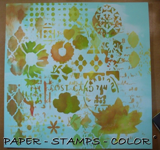 PAPER - STAMPS - COLOR: Creating BIG...