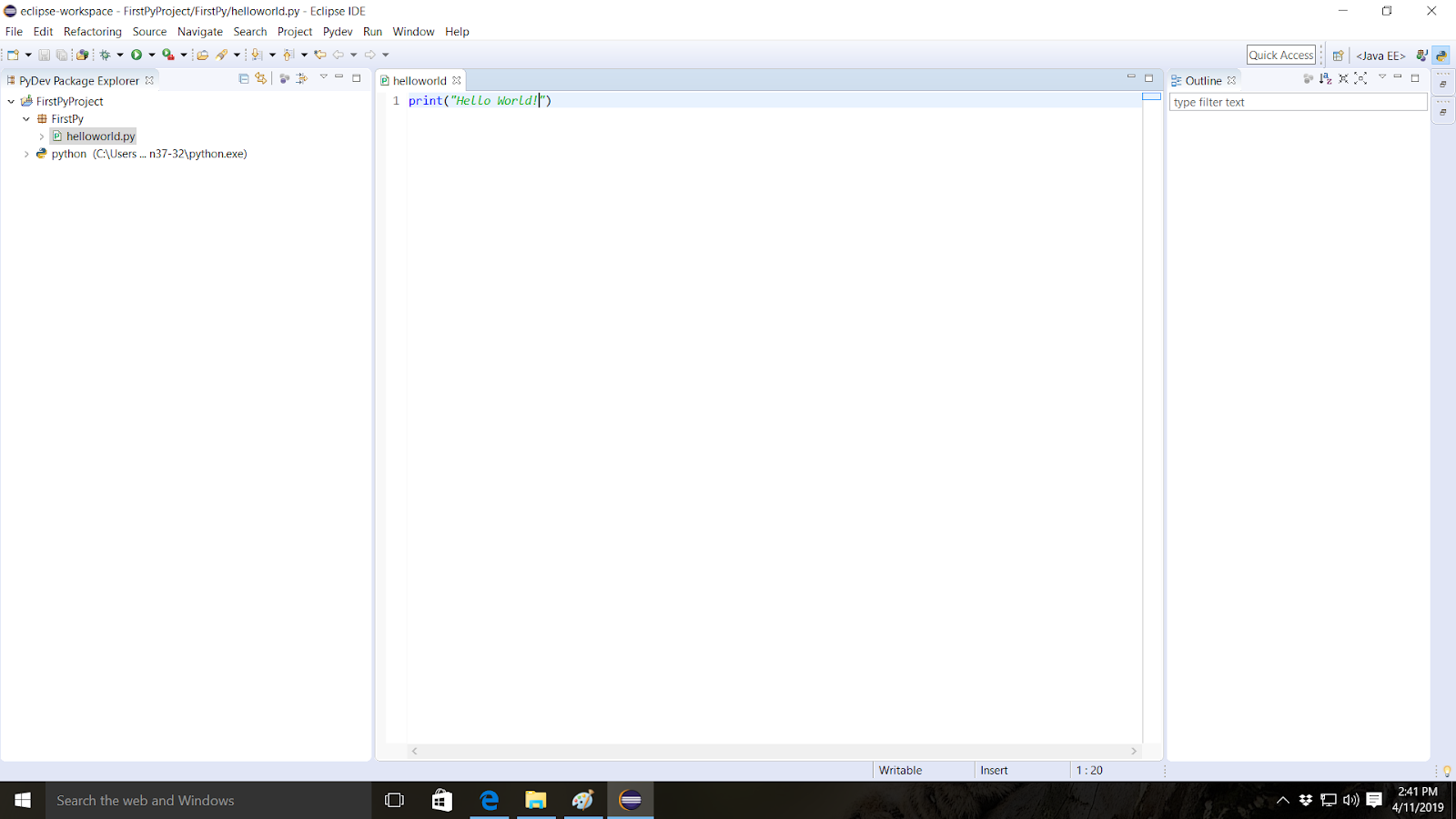 How To Work With Python and Eclipse ? PyDev in action! - BunksAllowed