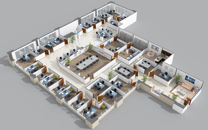 Tata Ruang Kantor / Office Layout