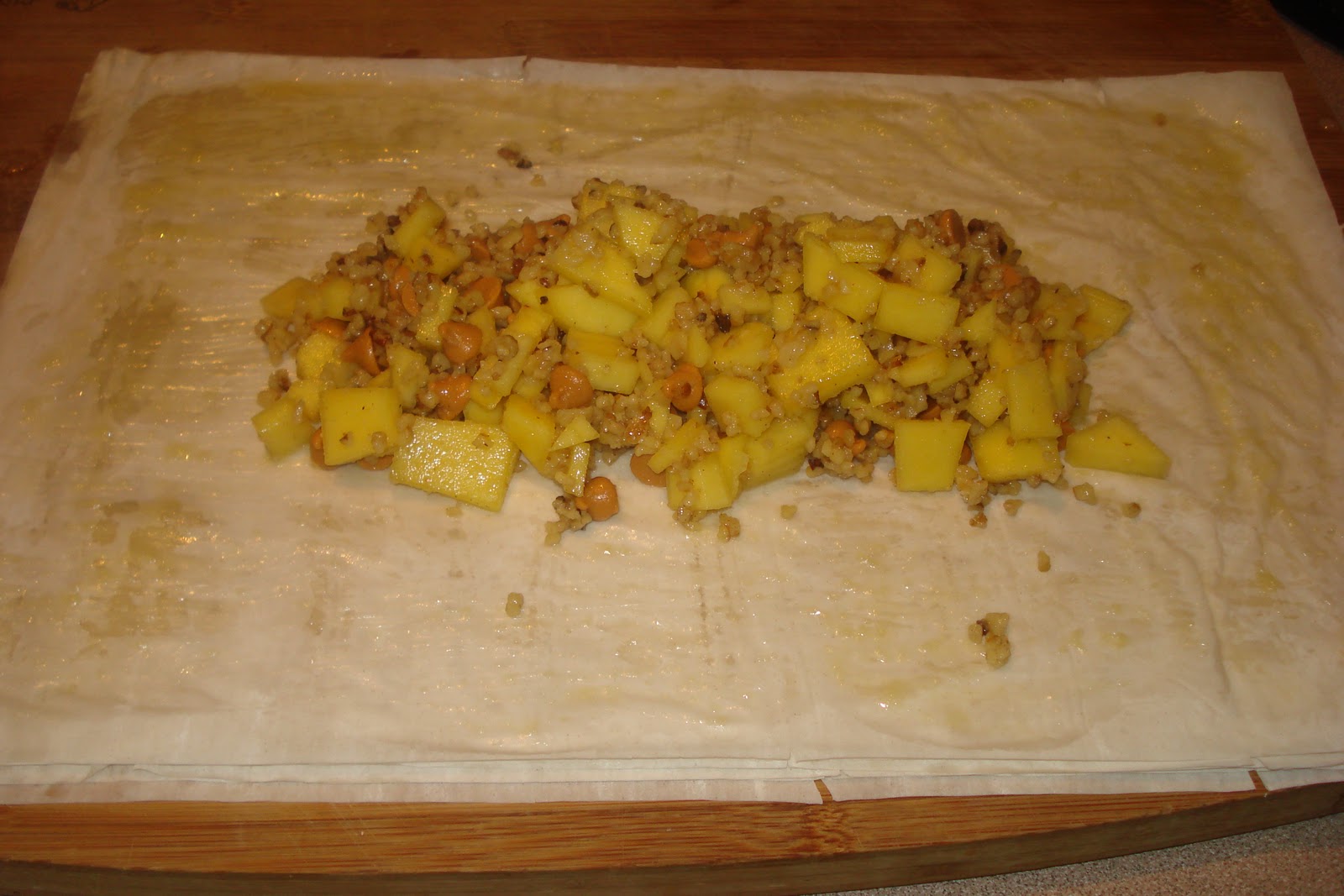 mango ginger strudel