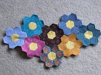 The Vignette Hexagon Quilt: My Hexie project