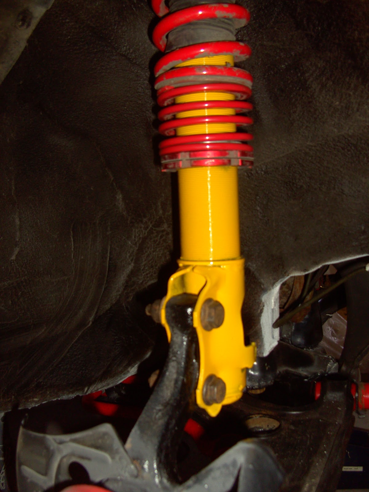 Golf MK2 re-build: front subframe