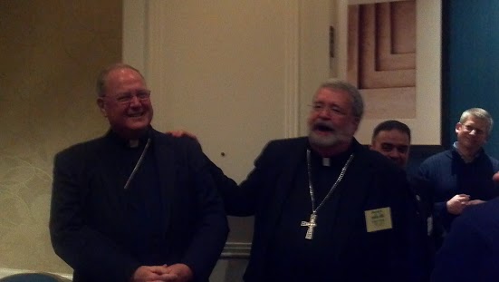 Bishop Daniel R. Jenky, CSC: Bishop Jenky & Cardinal Dolan