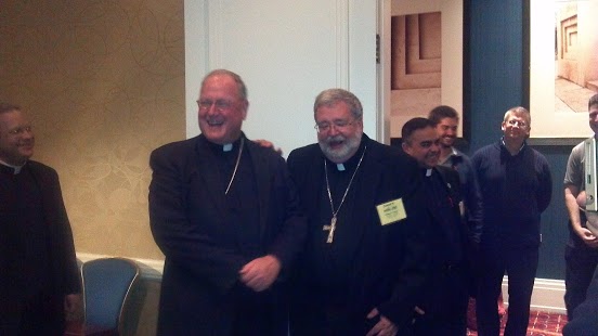 Bishop Daniel R. Jenky, CSC: Bishop Jenky & Cardinal Dolan