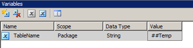 Exploring: SSIS - Temp table 3
