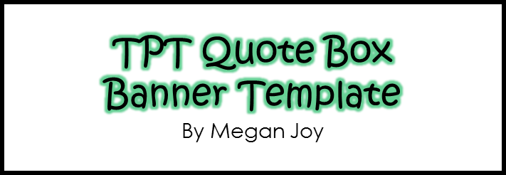 Miss Megan in Room Eleven: Freebie Friday: TPT Store Templates & Tutorials!