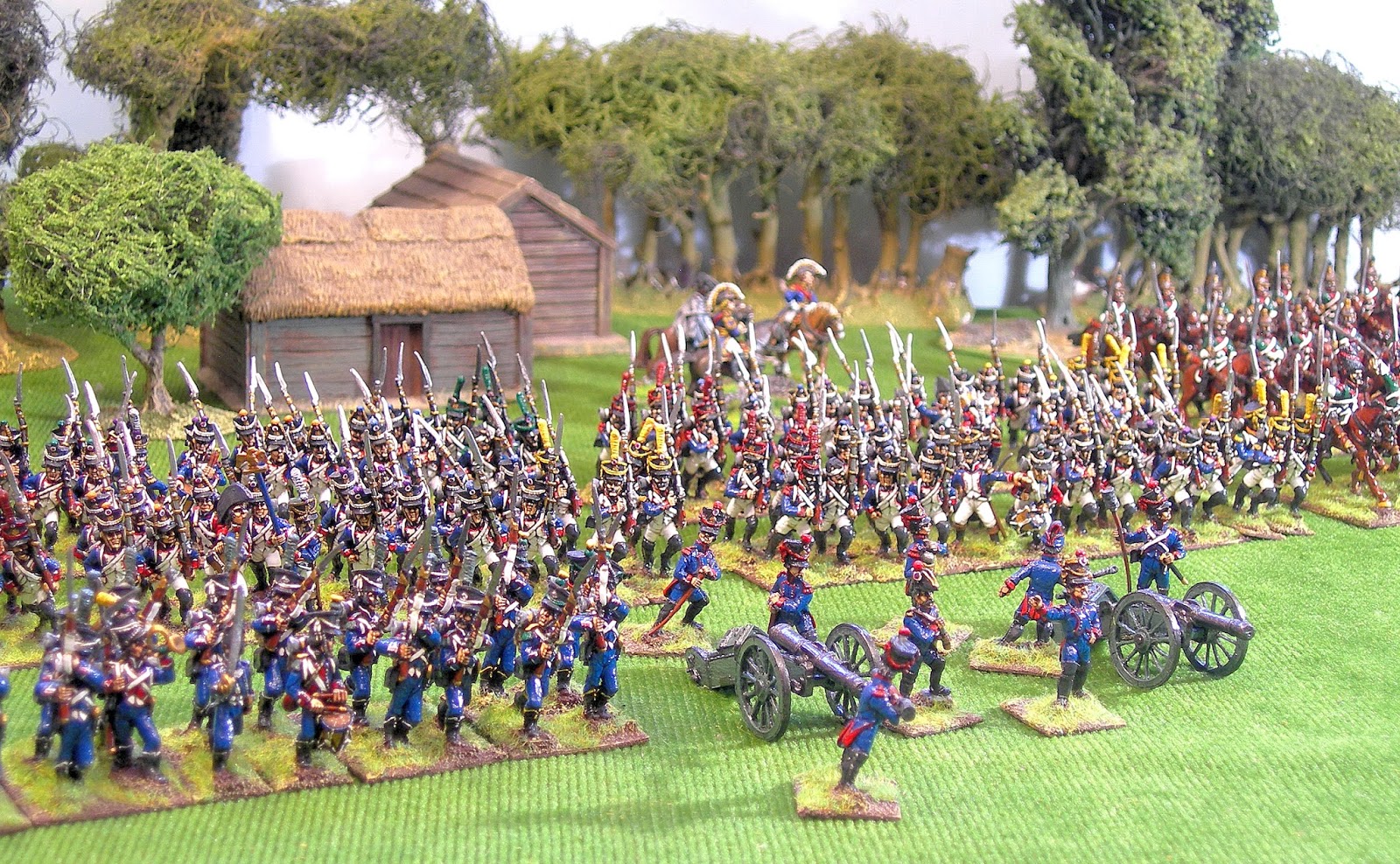 Glorious Little Soldiers: Napoleonic armies with Old Glory 25/8mm figures.