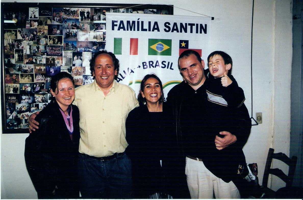 DON GIUSEPPE SANTIN: Primos Chilenos Guido Santin e esposa Isa, Visitam ...