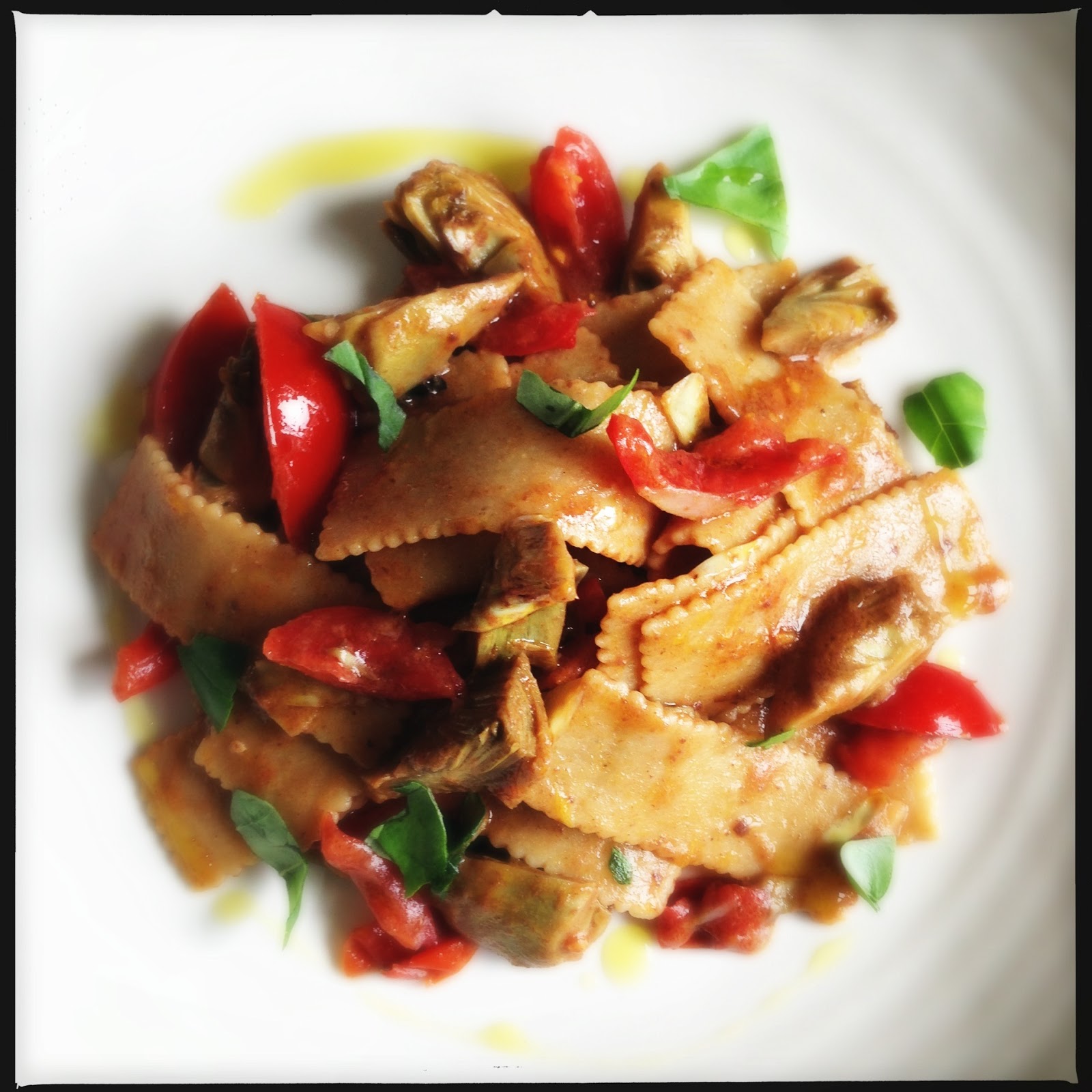 La cucina alchemica di Yaya: I sagnarelli con carciofini sott'olio e ...