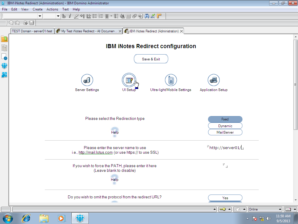 康記IT手記: IBM iNotes 登入頁面