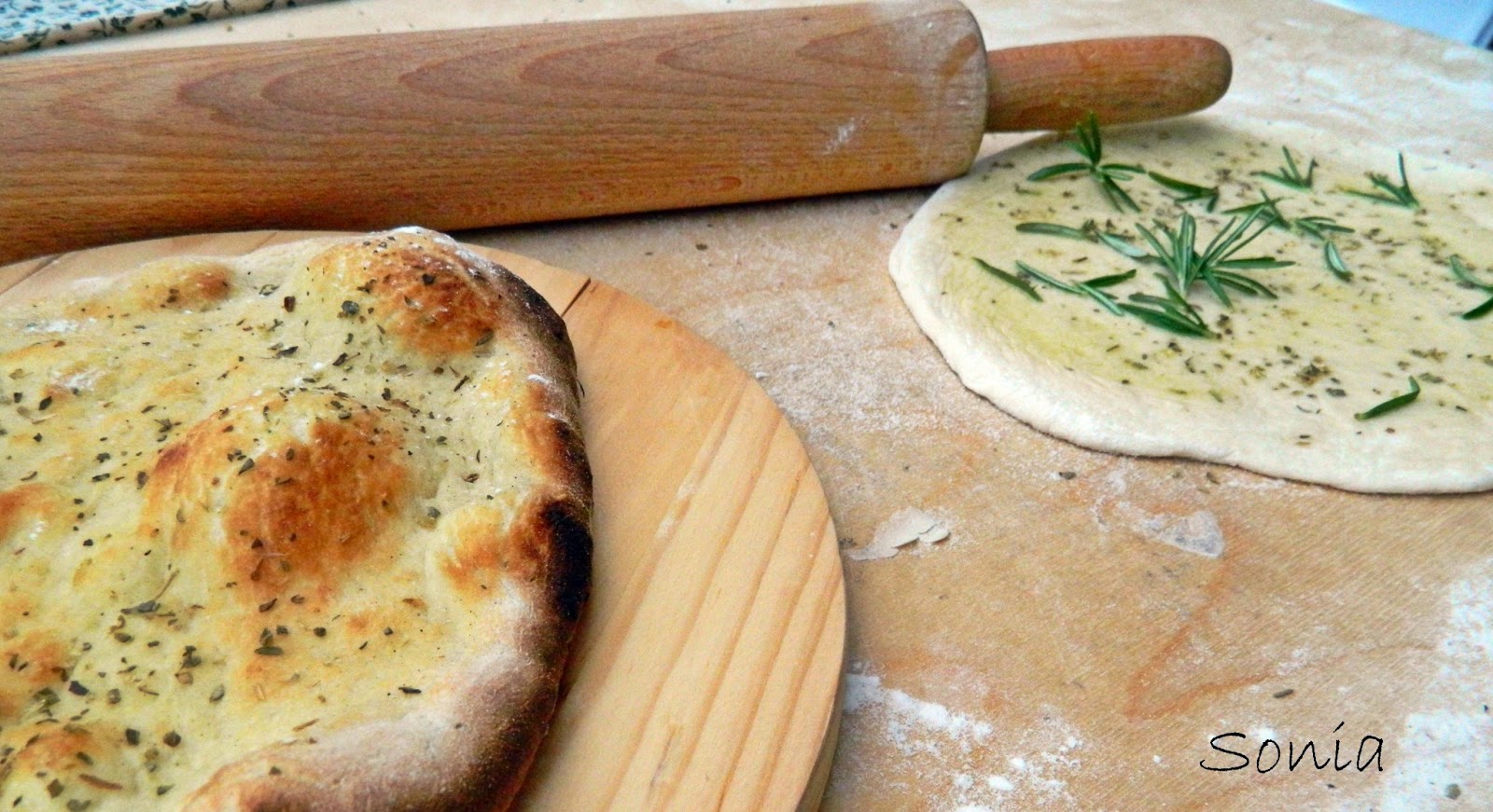 In cucina con Sonia: E pizza sia....cotta in forno a legna!