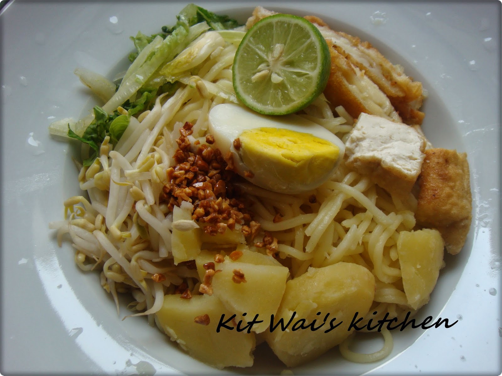 Kit Wai's kitchen : 爪哇面 ~ Mee Jawa / Mee Rebus