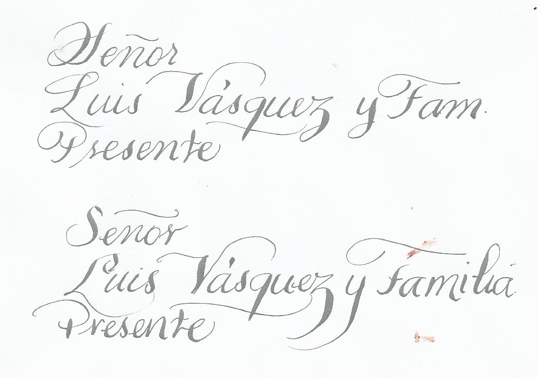 Ana Figueroa Caligrafia e Invitaciones: tipos de letras mas usados para ...