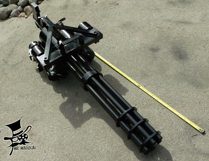 Mr Minigun Movie Props. The Blog of KillBucket Bivens: Mr Minigun Pictures!