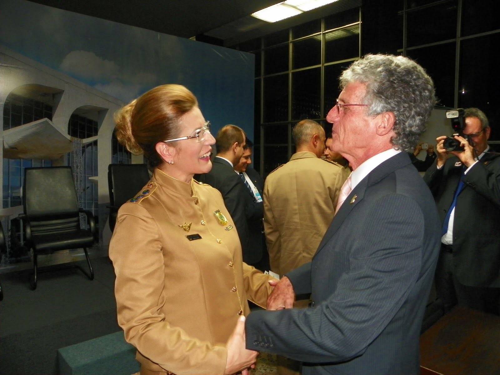 CASA DO INSPETOR COMPARECE À CERIMÔNIA DE POSSE DA DIRETORA-GERAL DO ...