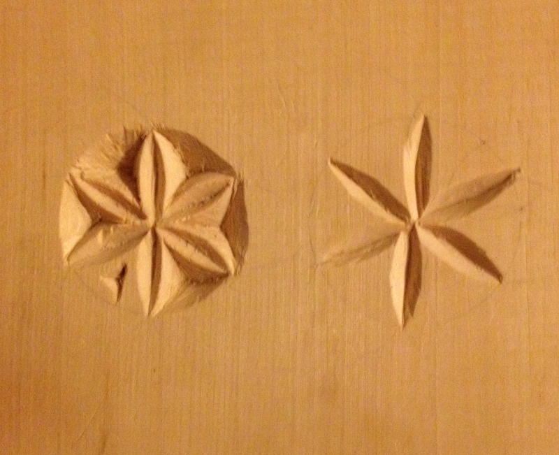 Intaglio del legno: I primi intagli