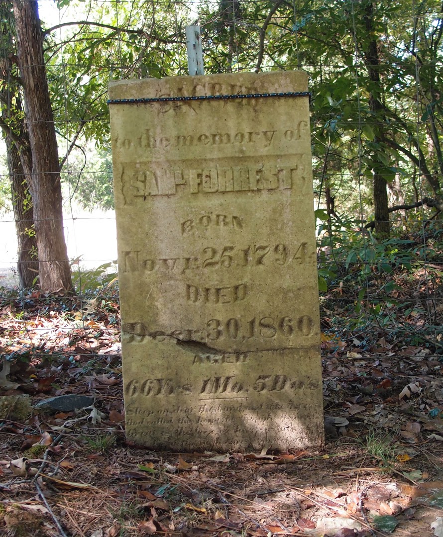 Inside the Forrest Cemetery