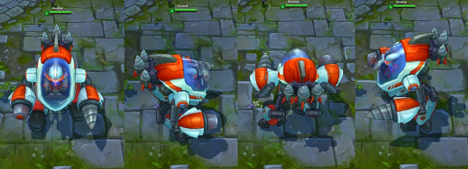 League Of Legends Player's Blog: New Rumble Skin: Super Galaxy Rumble