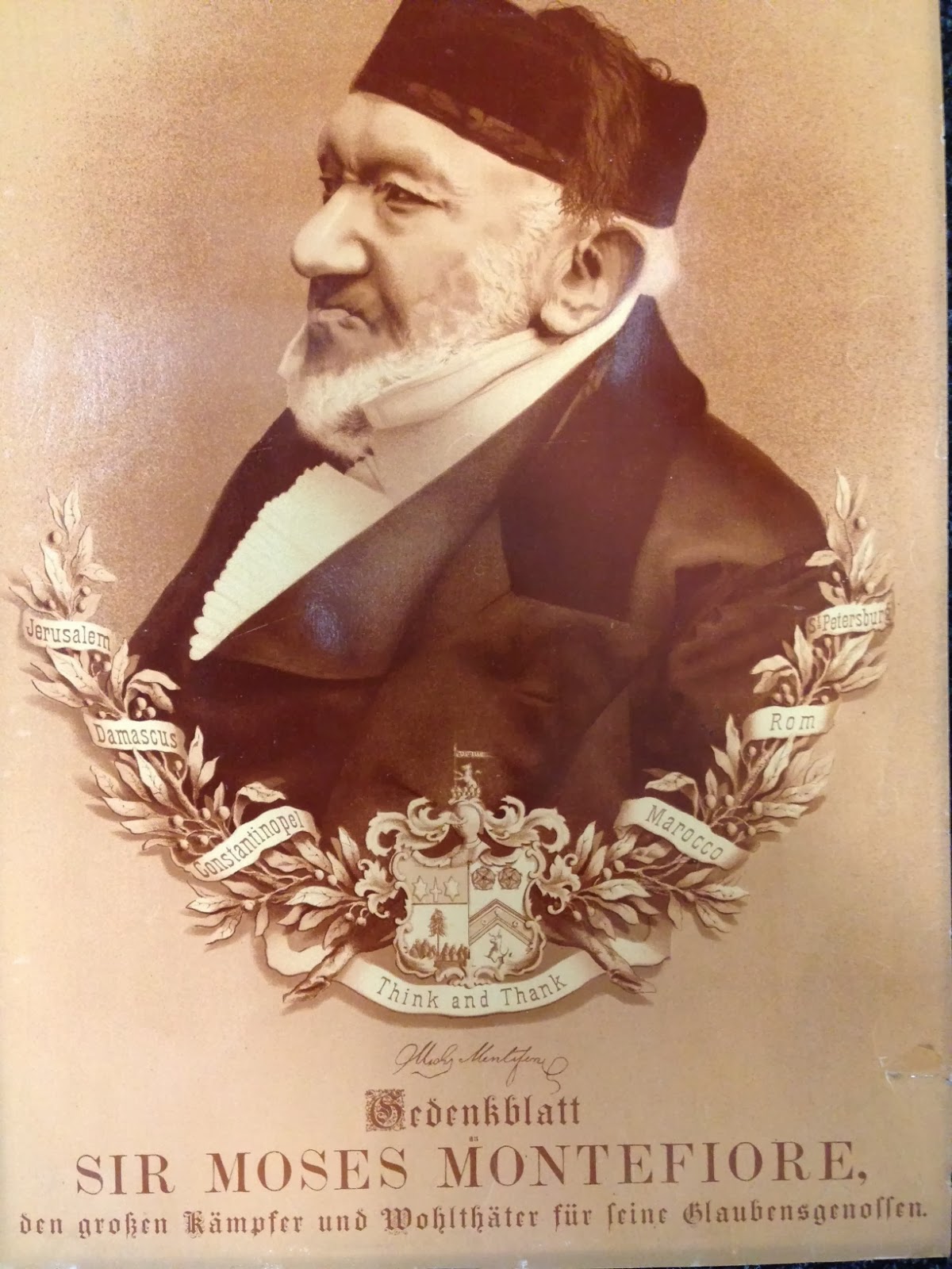Dave's Notes from All Over: Sir Moses Haim Montefiore