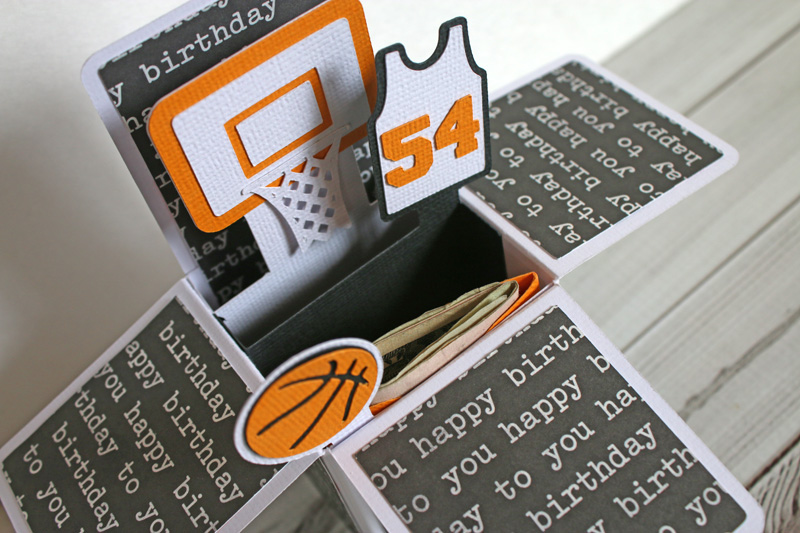 Taylor Stamped: Basketball Box Card
