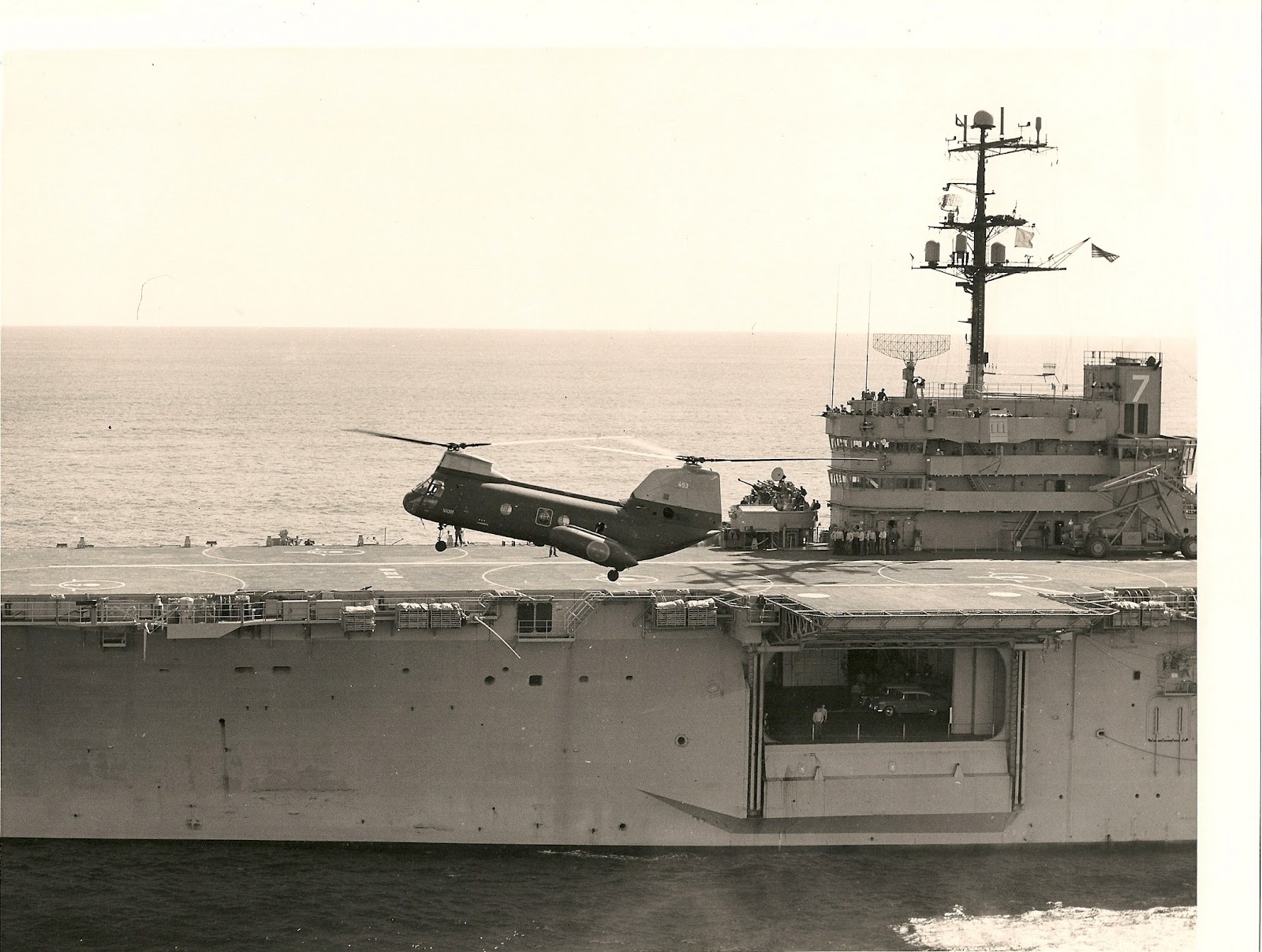 The Early Helicopter Years: 6. TRIP ON A HELICOPTER CARRIER