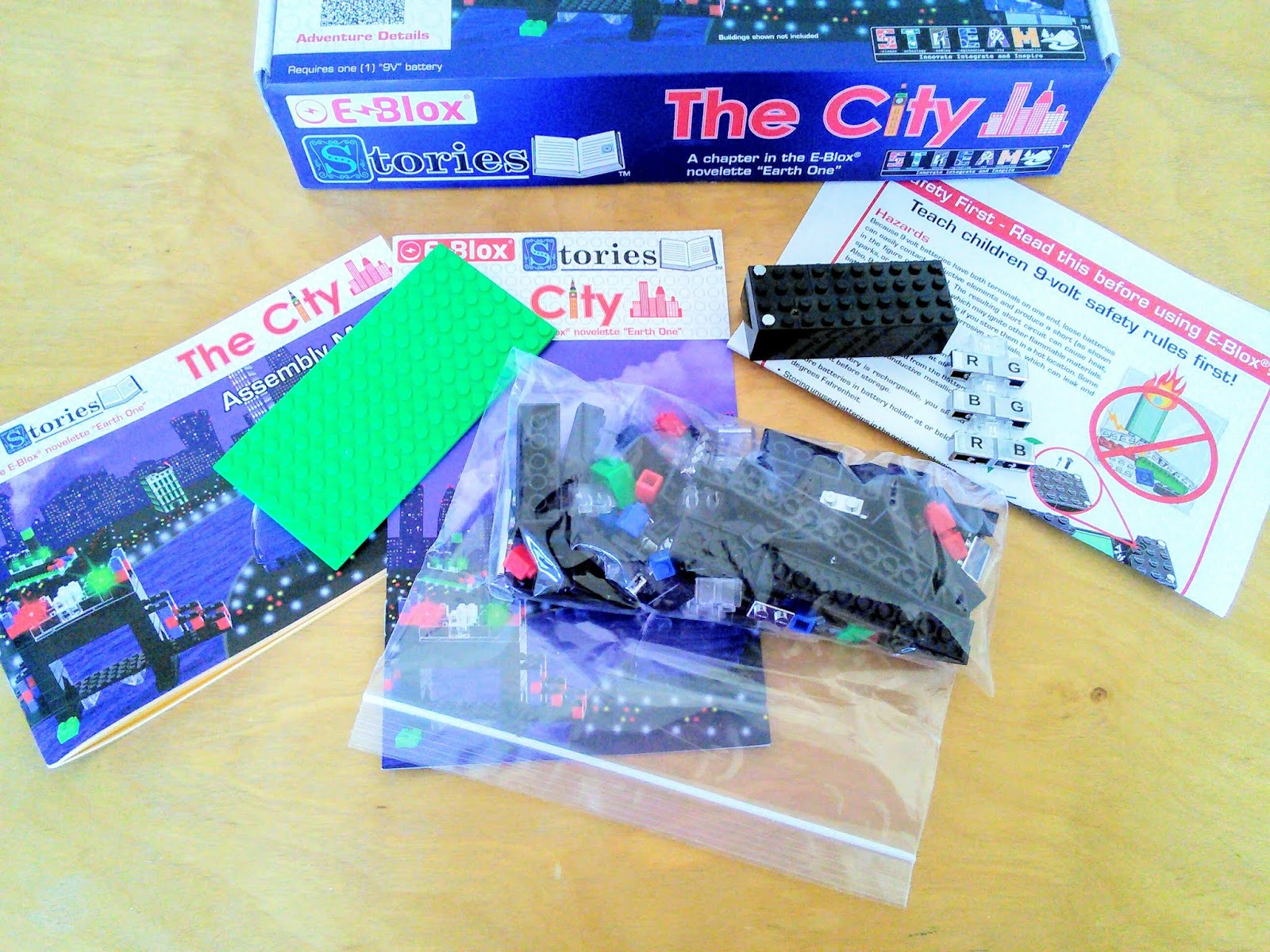 Building bricks/blocks that light up!