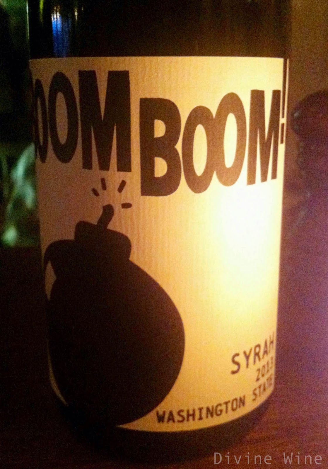 Divine Wine: Charles Smith Boom Boom! Syrah 2013 Washington State, USA