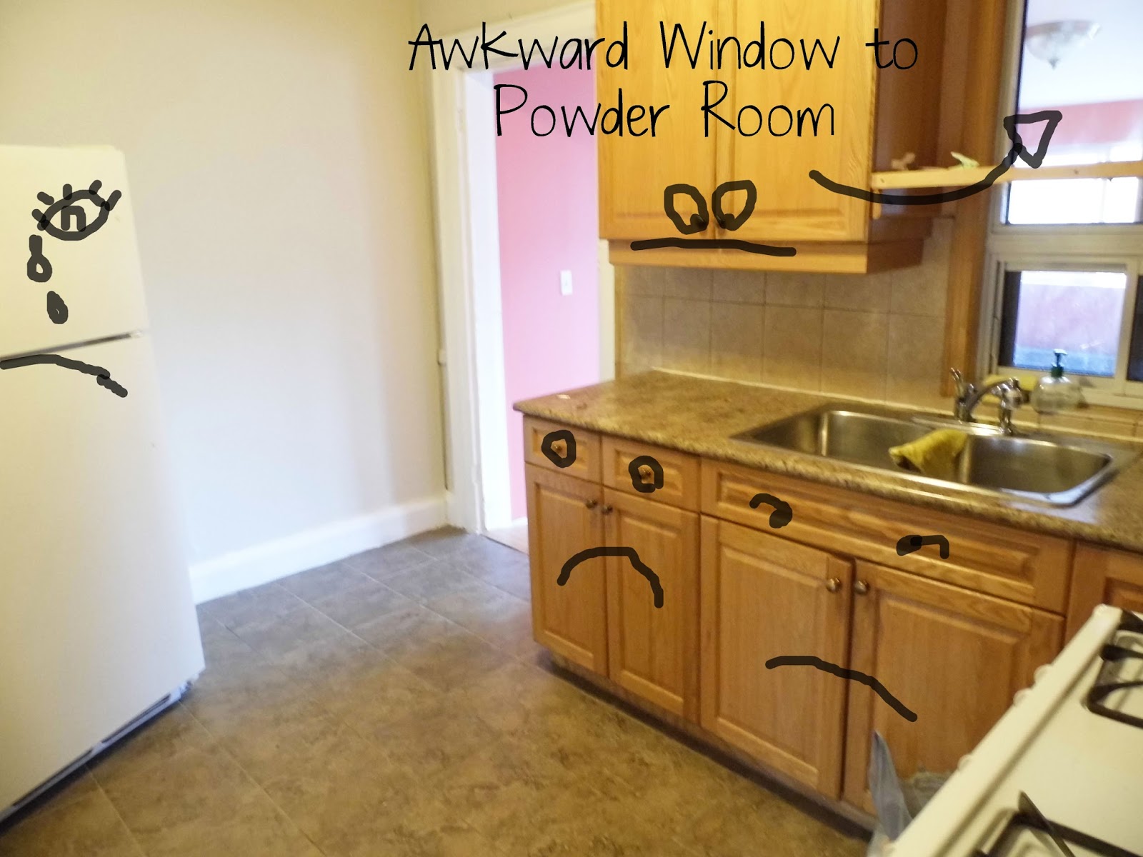 Fresh Coat of Paint: Our Sad Kitchen