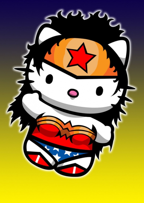 SerSan: Hello Kitty Mashups by Mark Hunter