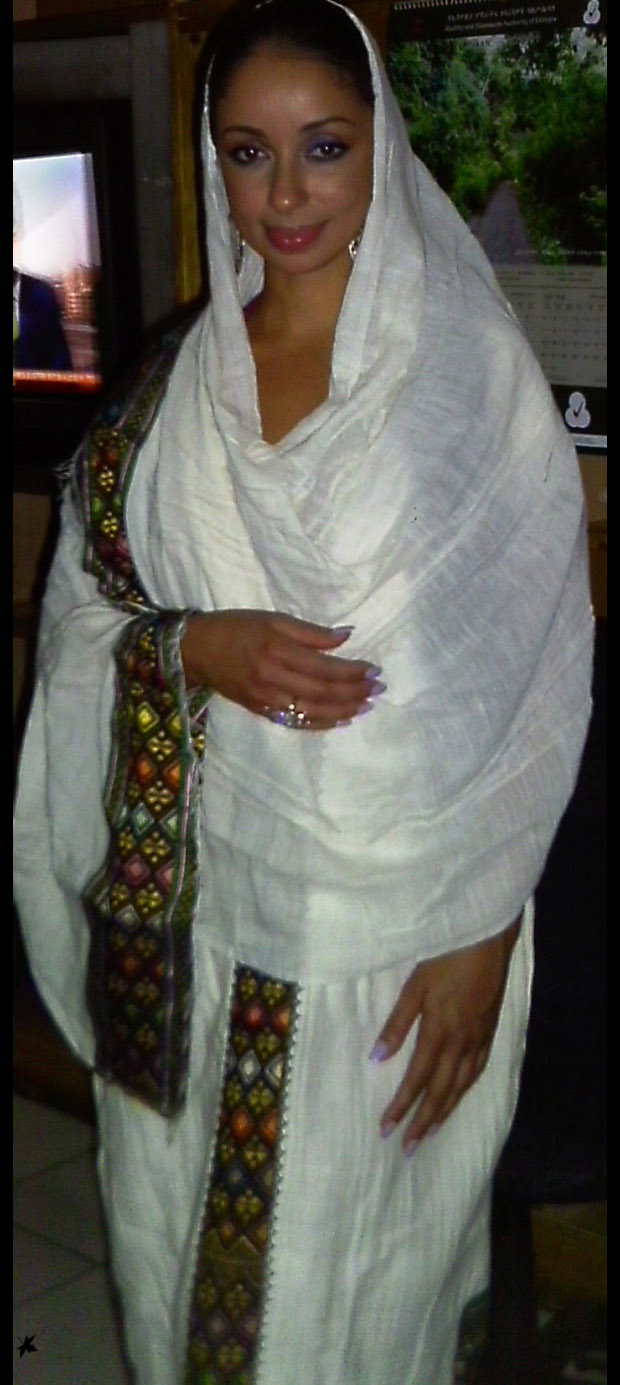 Inspired by Africa: Mya in a traditional Ethiopian Dress | CIAAFRIQUE ...