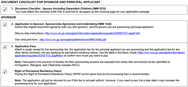 Hello! Mapleland: Spousal Sponsorship - Family Class 境外配偶依親移民申請指南 IMM5533