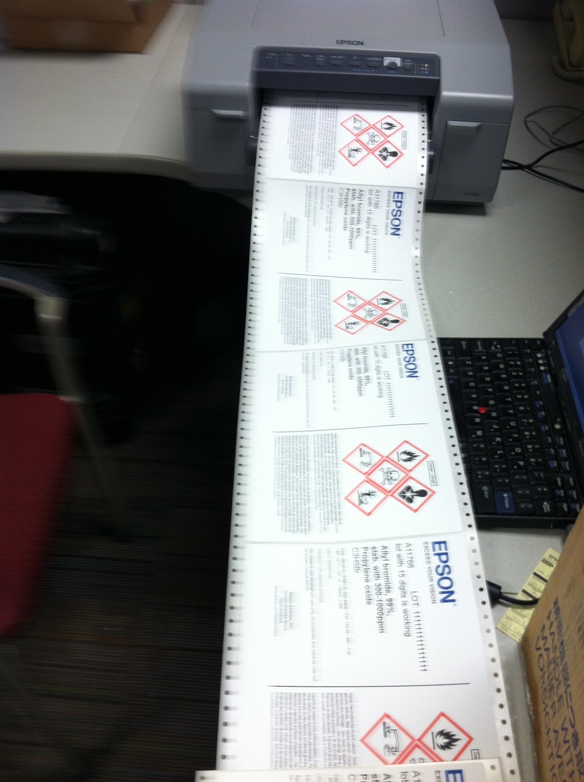 Color Labels On Demand: GP-C831