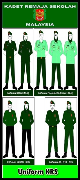 1 MURID 1 SUKAN: PAKAIAN & PERALATAN UNIFORM NO3 KRS