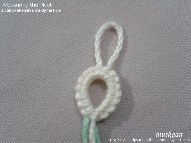 muskaan's T*I*P*S: The picot stands tall