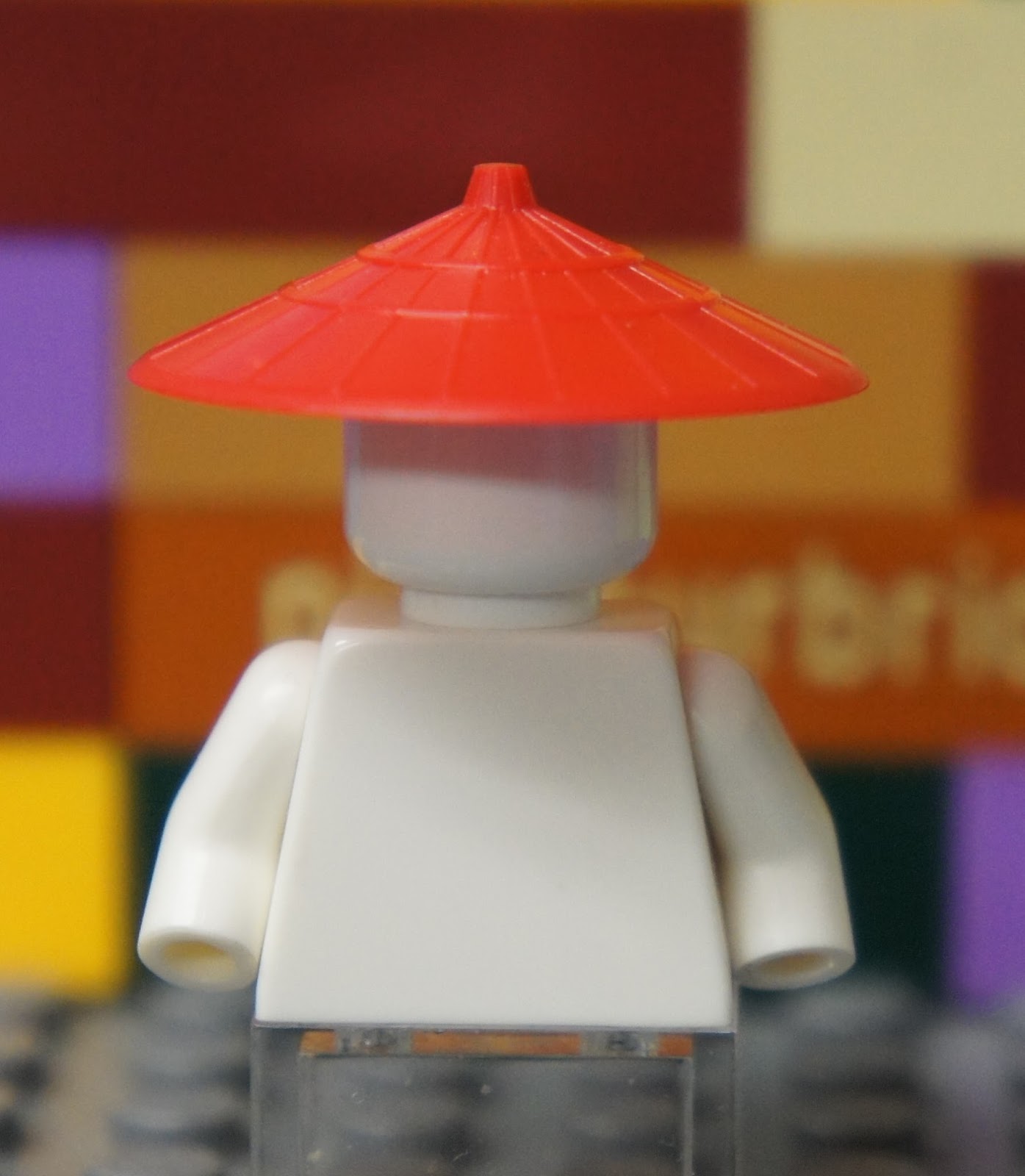 LEGO 93059 Red Conical Asian HAT for Sensei Wu Minifigure ~ stores.ebay ...
