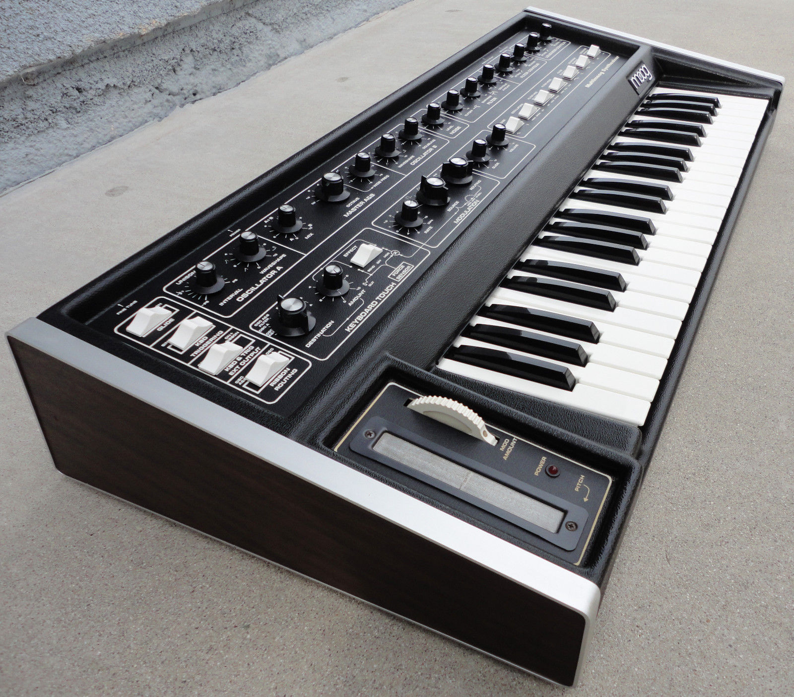 MATRIXSYNTH: Moog Multimoog - Vintage Analog Synthesizer SN 1667