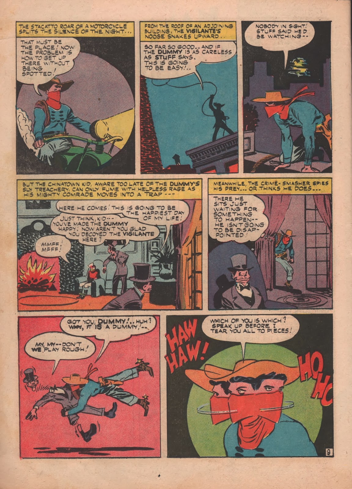 Vigilante, Action Comics #63: Dummy, Dummy & Dummy, Inc.