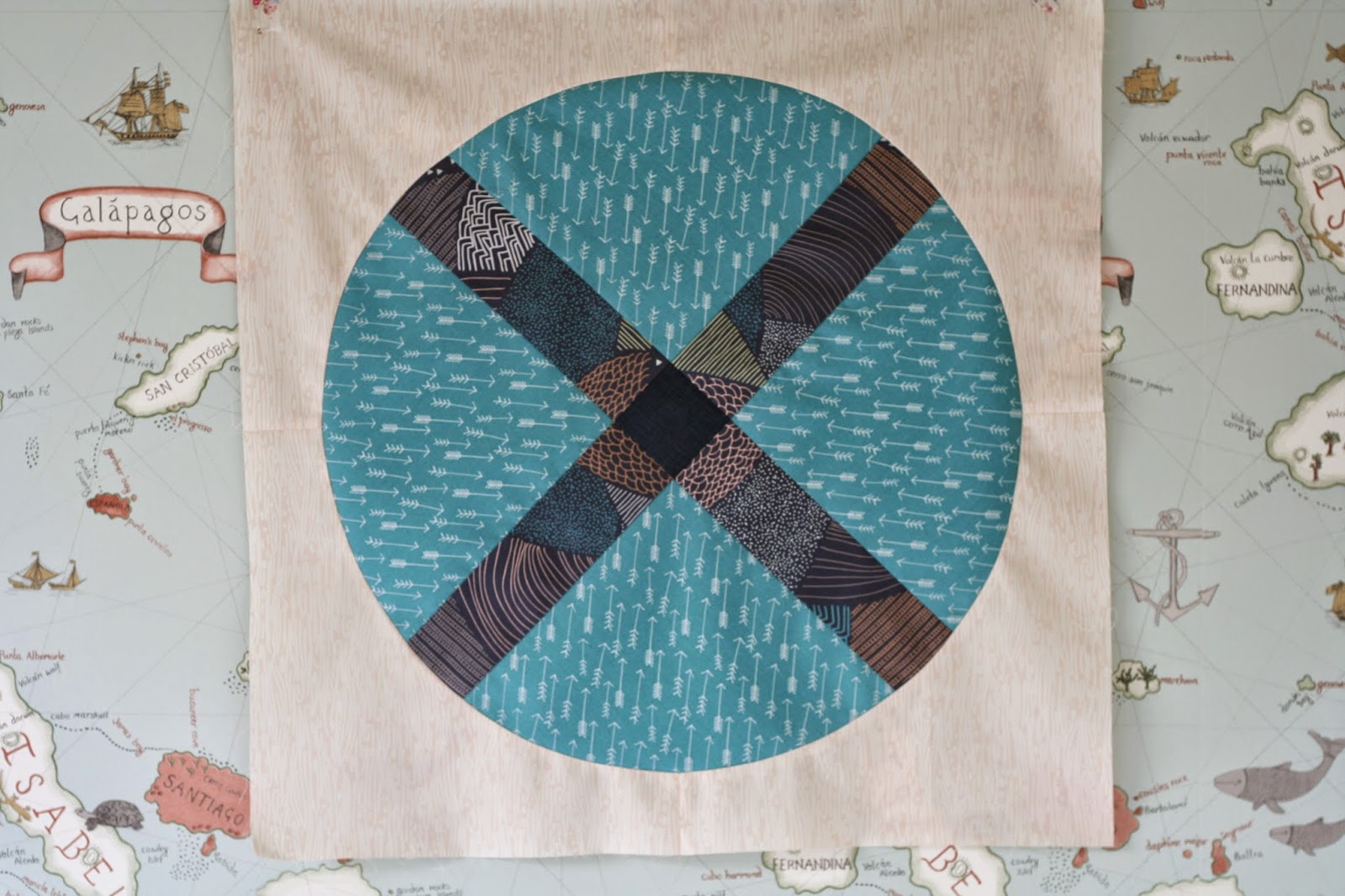 Starting a Wagon Wheel Quilt – Wooden Spoon Quilts